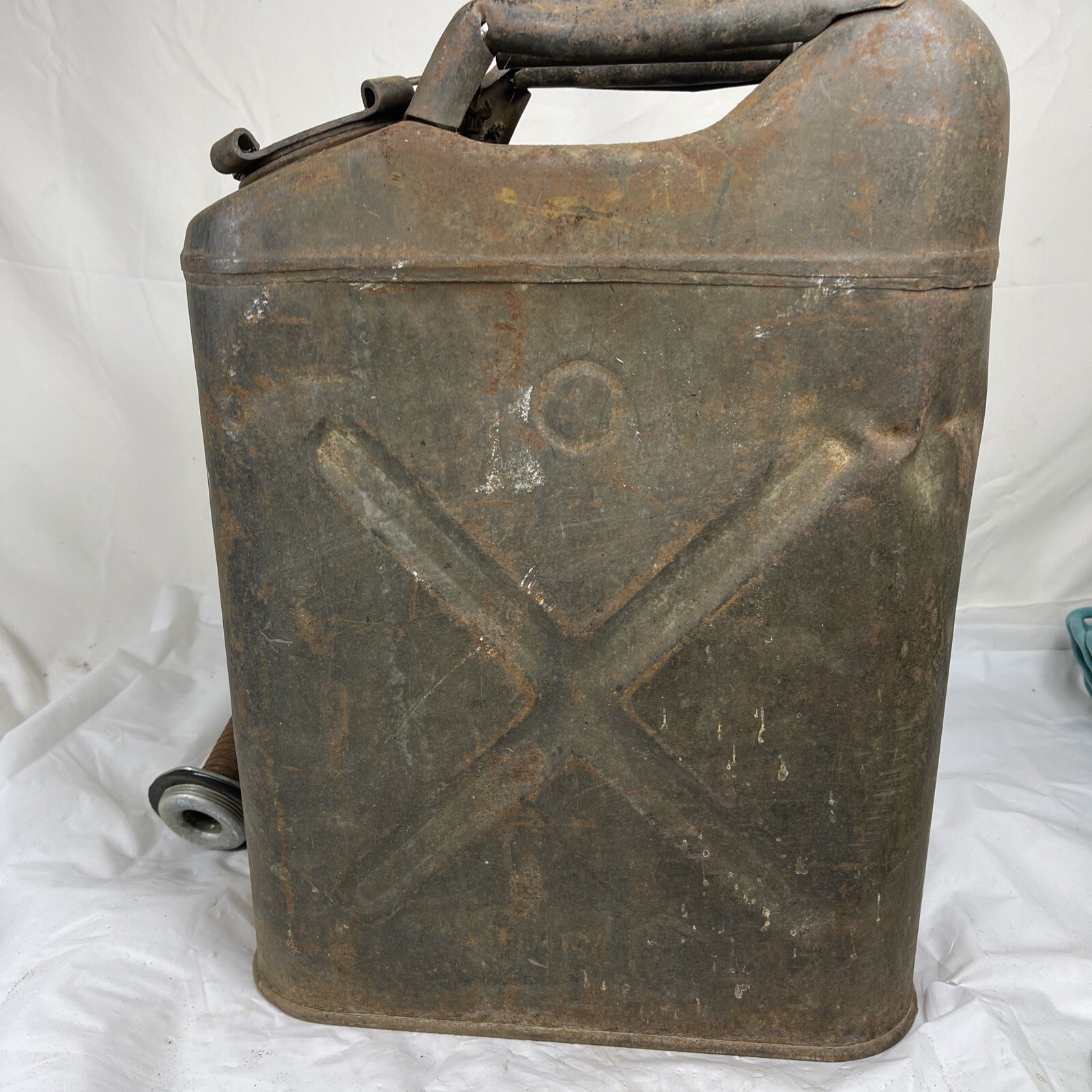 Jerry Can with Spout Stamped 20-5-45. WW2 Military Gas Can Rare | eBay