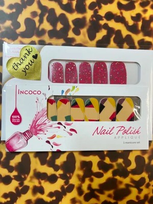 Incoco and Co;or Street Nail Polish Strips Color Dream and LA Dreams | eBay