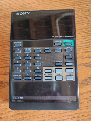 Vintage 1989 Sony Trinitron Television TV Console Solid Oak Wood | eBay