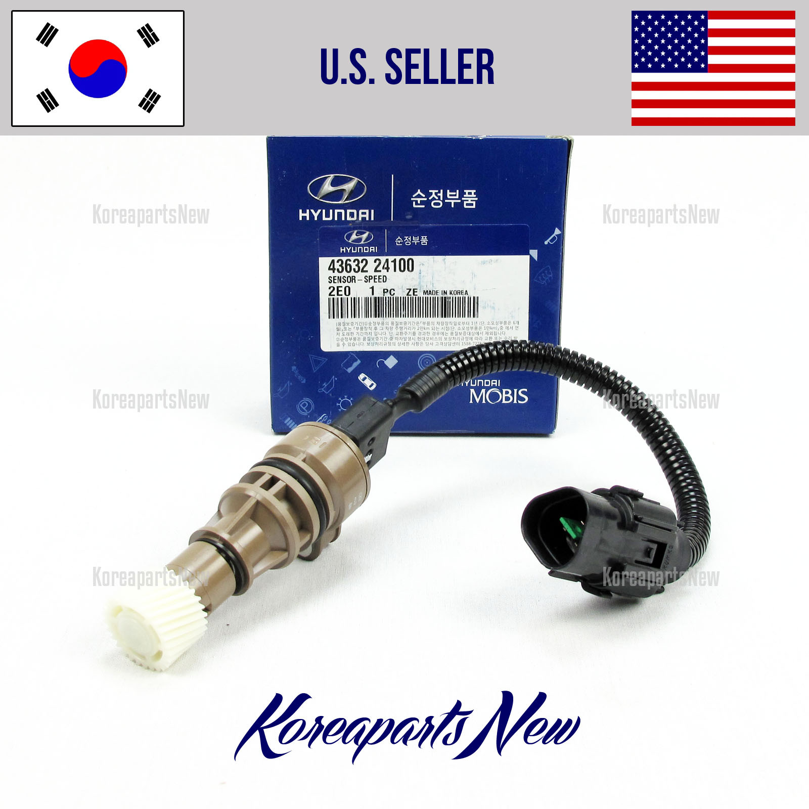 Manual Transmission Speed Sensor 4363224100 for Tucson Sportage Sonata ...