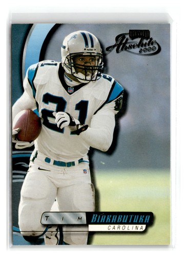 2000 Playoff Absolute - #24 - Tim Biakabutuka - Carolina Panthers | eBay