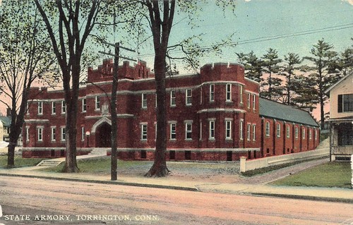 Post Card ~ Torrington, Connecticut, Staqte Armory - 1912 | eBay