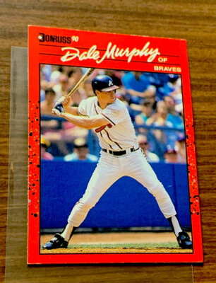 Dale Murphy 1990 Donruss Baseball Card # 168, Atlanta Braves | eBay