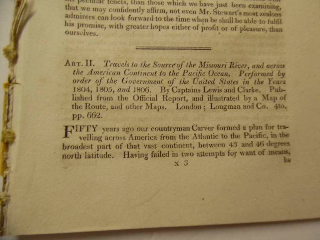 Lewis And Clark Journals LEWIS & CLARK'S JOURNALS OF THE EXPEDITION