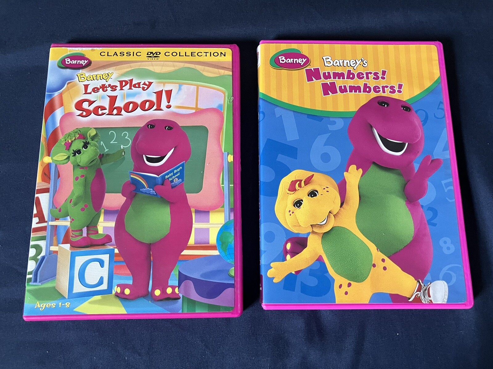 Barney DVD Lot: Let’s Play School & | Grelly USA