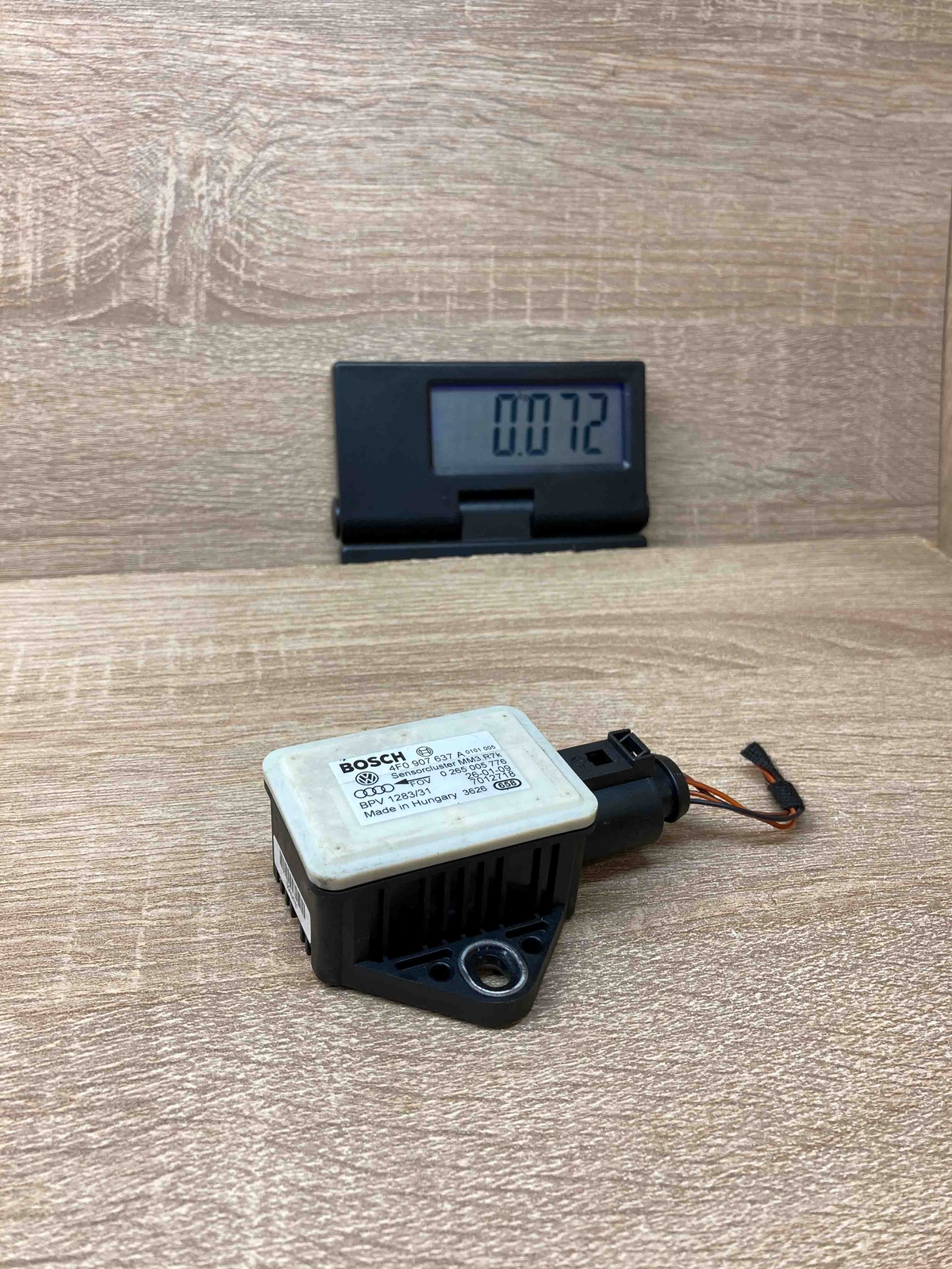 4F0907637A 0265005776 Audi Volkswagen ESP YAW RATE SENSOR 658 Bosch | eBay