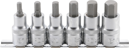 BGS - Allen Key Set 6 to 14 mm Internal Hex Set - 1/2 Inch Drive - 8887 ...