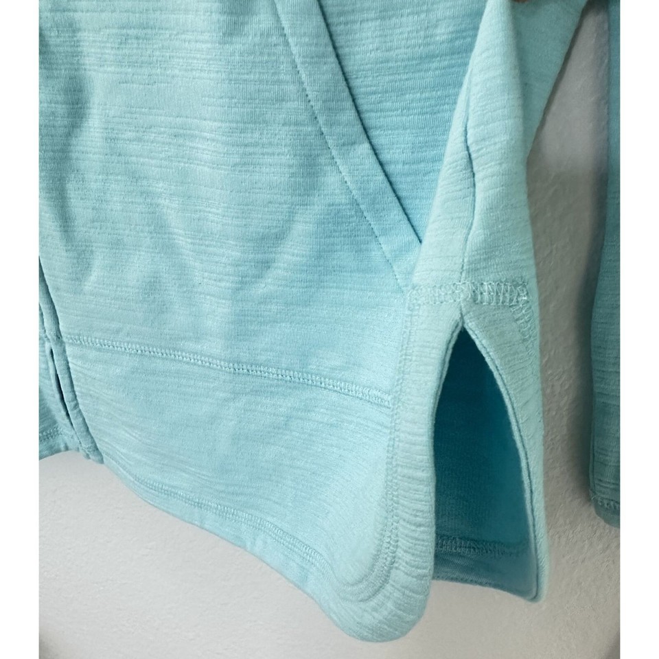 T By Talbots Women's XS Aqua Zip Jacket w/ Pockets & UPF 50+ Terry ...