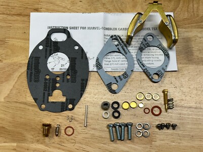 Marvel Schebler TSX Medium bowl carburetor rebuild kit with float | eBay