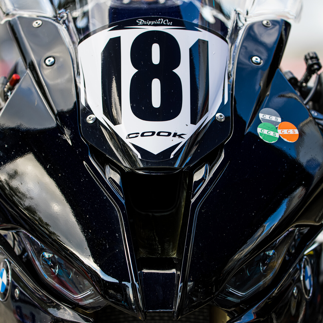 2020 2024 simulated headlight decals sticker fits a bmw s1000rr track ...