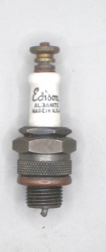 Vintage Collectible EDISON INDIAN D Spark Plug NOS | eBay