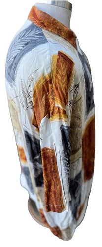 Vntg 80’S Alan Stuart Tropical Pullover Hawaiian Shirt Floral Color ...