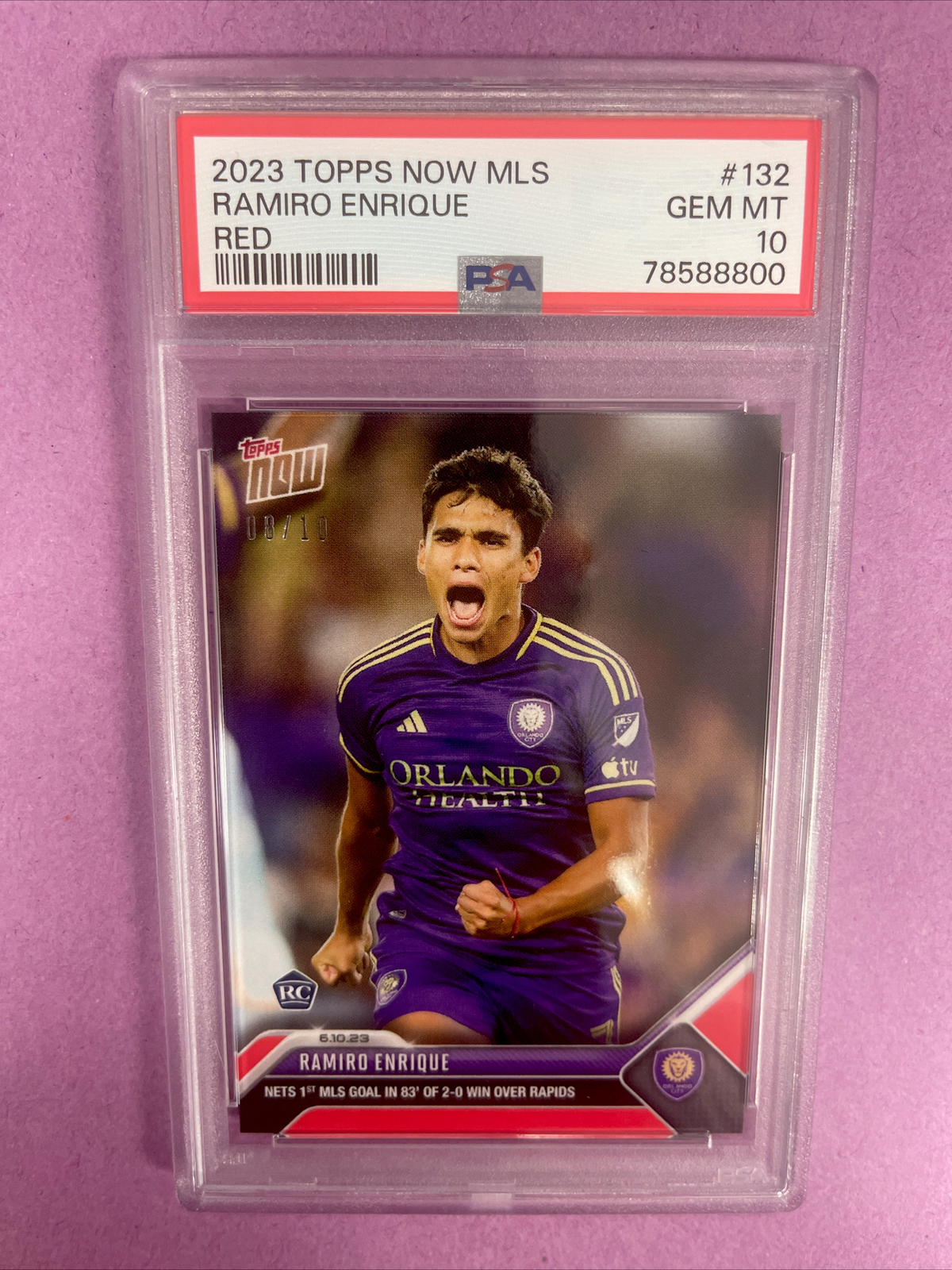 2023 Topps Now MLS - Red #132 Ramiro Enrique /10 (RC) for sale online ...