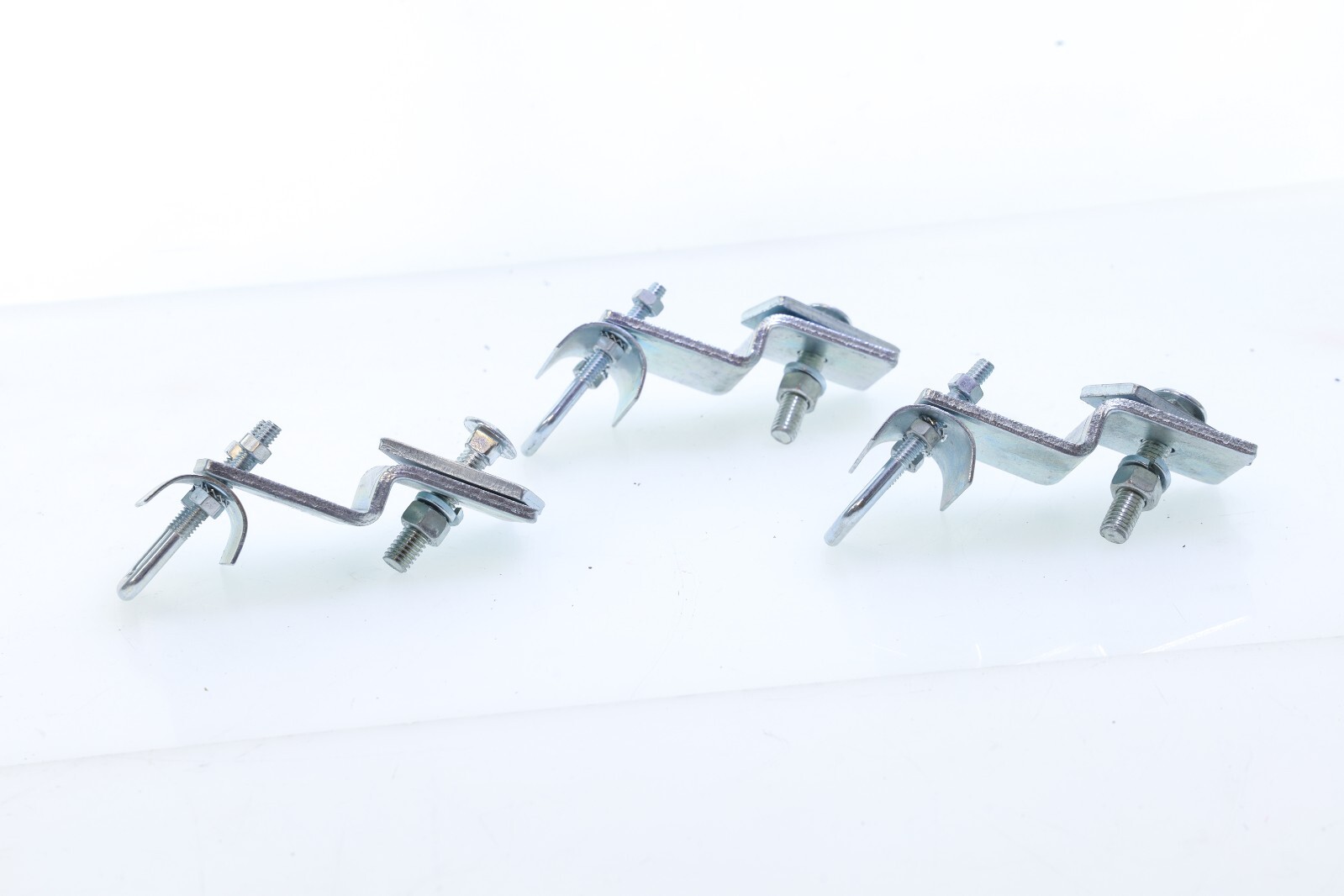 [Lot of 3] GORBEL Festoon Trolley End Clamp Series 250, 500 Steel, 150 ...