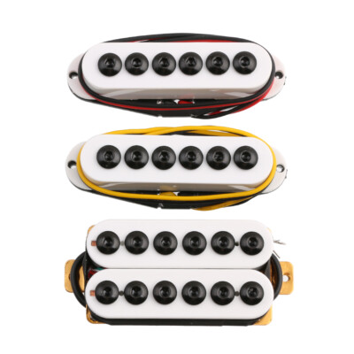 3PCS Invader Style Guitar Humbucker Pickup/Single Coil Pickup Set N/M/B ...