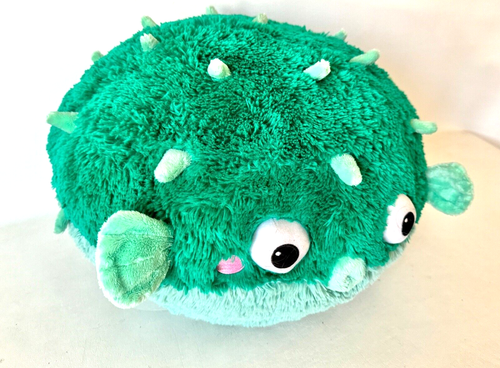 Squishable Green Puffer Fish Plush Toy 17" Diameter x 10" | eBay