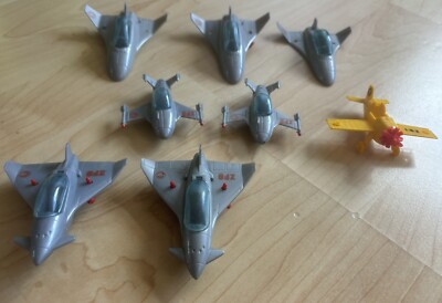 Code Zero Hour Bluebird Mattel 1989 Airforce Blue Army Planes / Jets ...