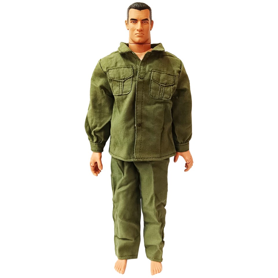 6 Set 1/6 Scale 21st Century Soldier Camo Uniforms Suit For 12"Gi Joe ...