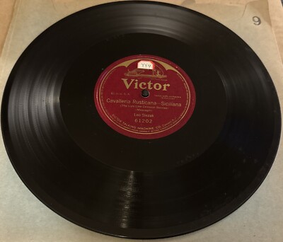 Victor 78 RPM Leo Slezak - Cavalleria Rusticana Sicilians 61202 V++ | eBay