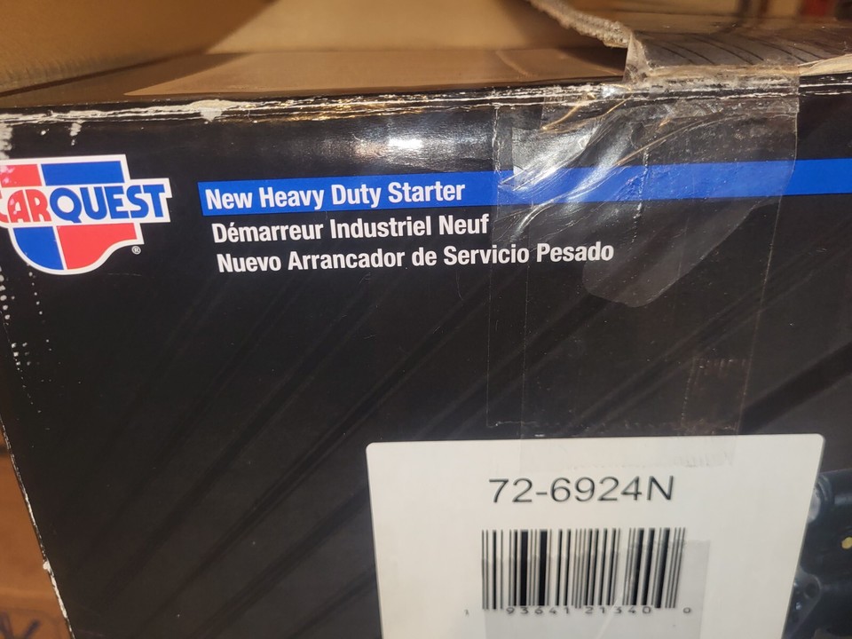 8200308 72-6924N 39MT Starter Motor Carquest CW, 11 Tooth Pinion | eBay