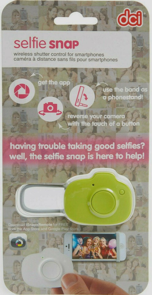 Selfie Snap Smart Phone Wireless Camera Remote Shutter Control Stand ...
