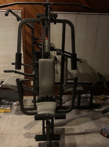Weider Pro 9645 Home Gym And Weider Pro Sit Up bench Combo-works Well ...
