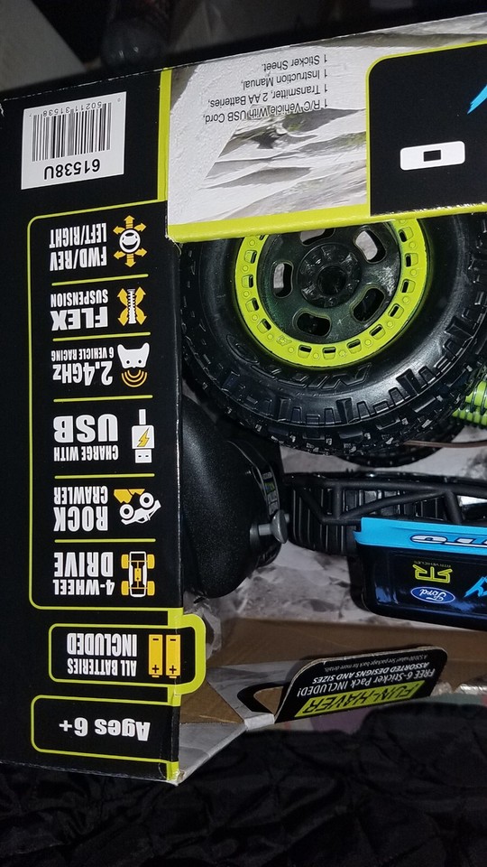 New Bright RC Vaughn Gittin Jr. Ford Bronco 1:15th Rock Crawler 4x4 | eBay