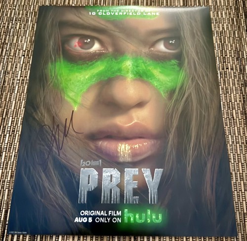 Amber Midthunder “Actress/Prey” A Very Rare HandSigned Autographed 10”x 8” W/COA | eBay