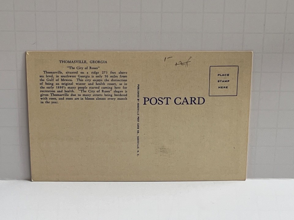 John D Archbold Memorial Hospital Thomasville Georgia Postcard A40 | eBay