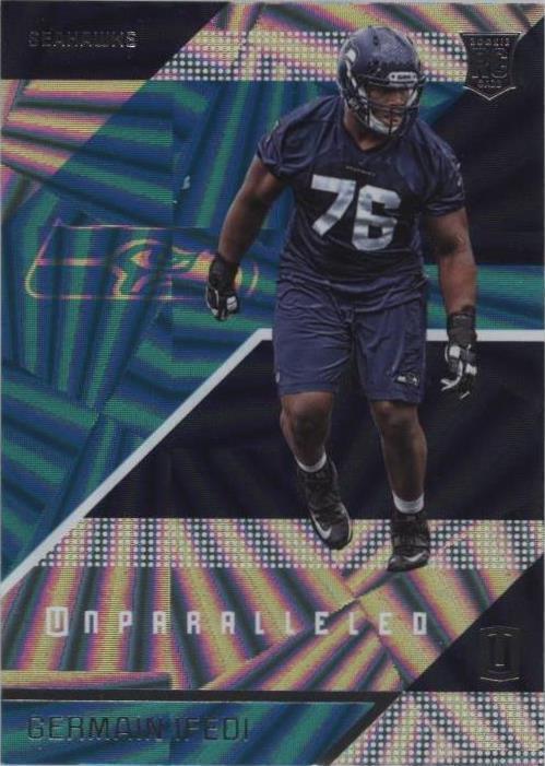 2016 Panini Unparalleled - Rookie Germain Ifedi #164 Teal (RC) for sale ...