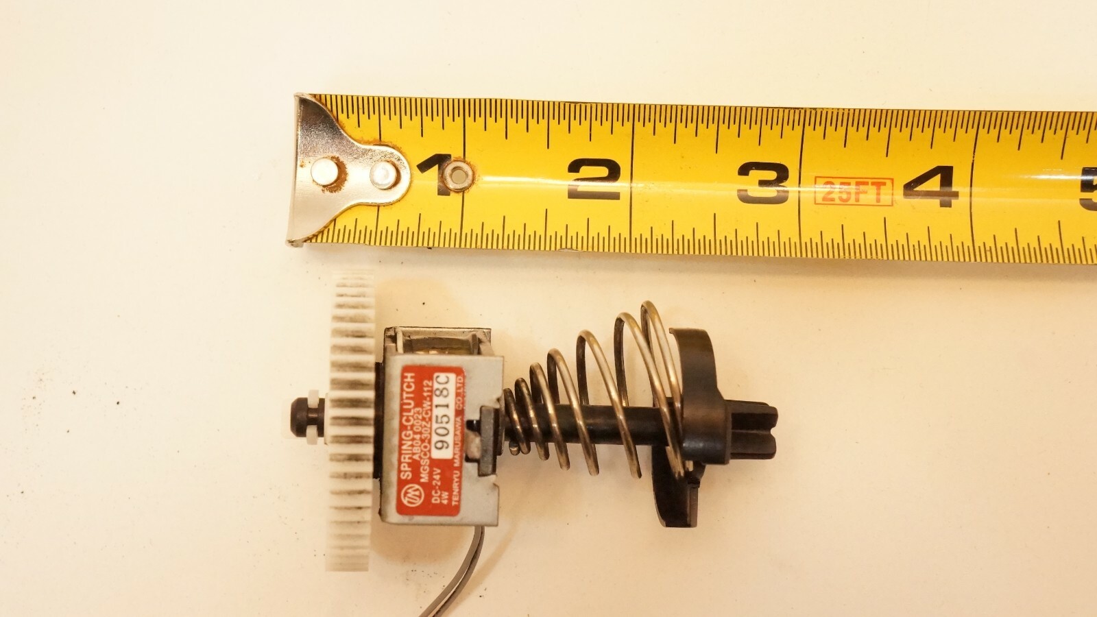 Ricoh Aficio MP 171 Printer Electric Motor With Spring Clutch 24v DC 4W ...