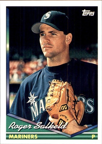 1994 Topps SPANISH BILINGUAL #376 Roger Salkeld SEATTLE MARINERS | eBay