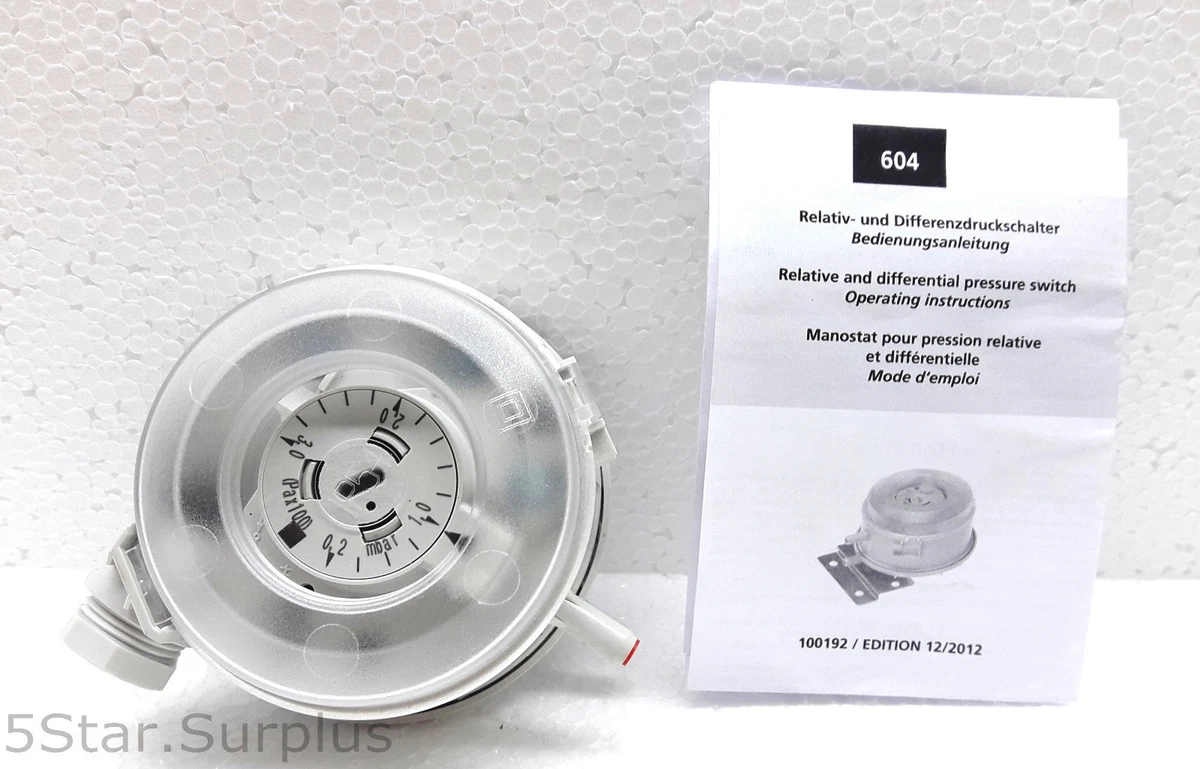 Adjustable Differential Pressure Switch Air Pressure, 59% OFF
