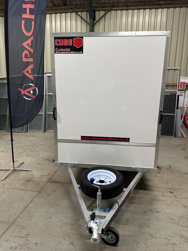 Brand New 7x4 Box Trailer 6ft High Cube Plus 7x4 Box Trailer UK ...