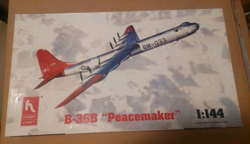 MODEL KIT HOBBY CRAFT B-36B PEACEKAMER USAF Bomber 1:144 NEW IN BOX | eBay