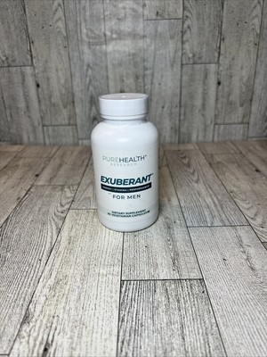 PUREHEALTH RESEARCH Men's Exuberant Dietary Supplement 90 Capsules EXP ...