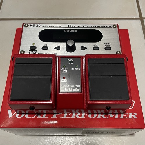 Boss VE-20 Vocal Performer Vocal Processor Pedal Used | eBay
