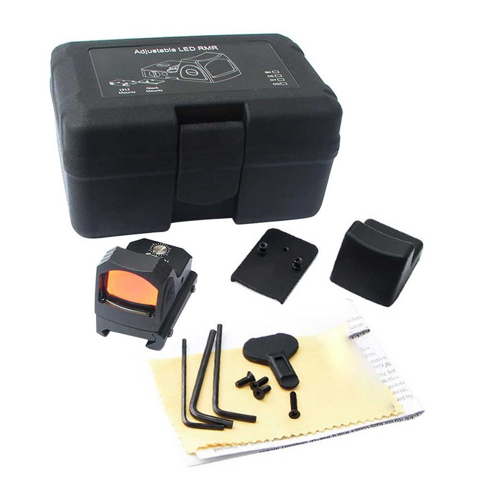 Mini internal Red Dot Sight MOA Scope Rile Hunting 20mm Rail For Glock ...