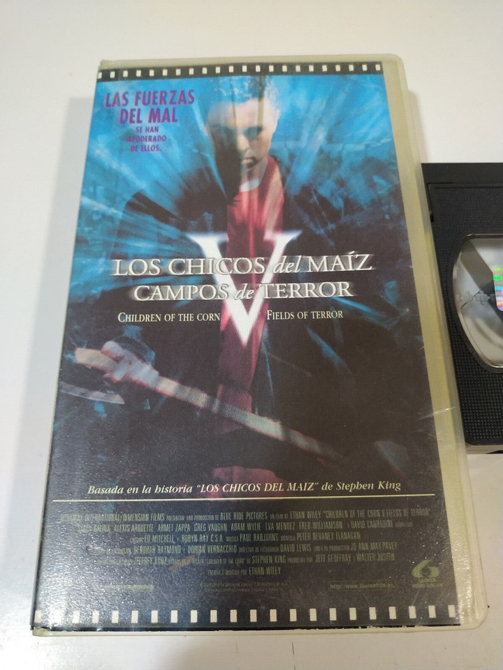Los chicos del maiz V Fields de Terror Ethan Wiley - VHS Tape Spanish ...
