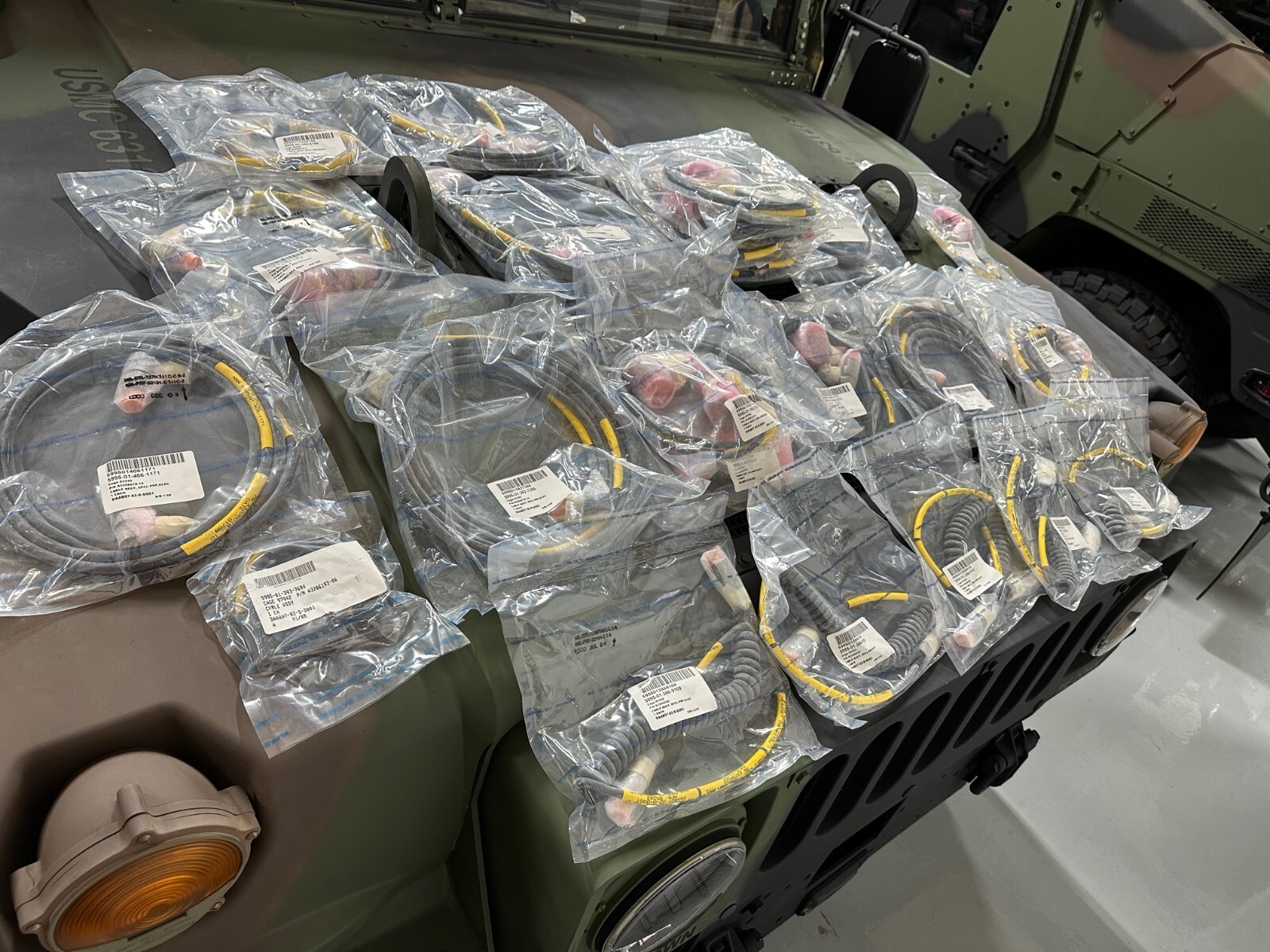 VIC-3 INTERCOM KIT NOS 5 CREW MCS FCCS HMMWV HUMVEE LMTV M1068 M998 ...