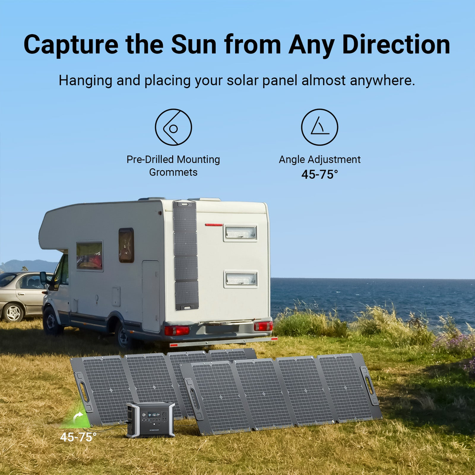 Dabbsson DBS2300 2200W Ultra-portable Power Station Generator+120W ...