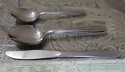 Silco Stainless Panorama, 4 TableSpoons, 2 Teaspoons & 1 Table Knife | eBay