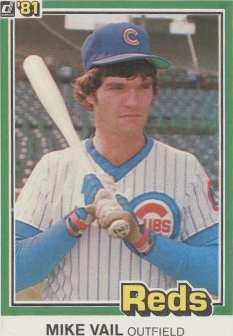 1981 Donruss - Mike Vail #554 1980: 3 Lines of Text for sale online | eBay
