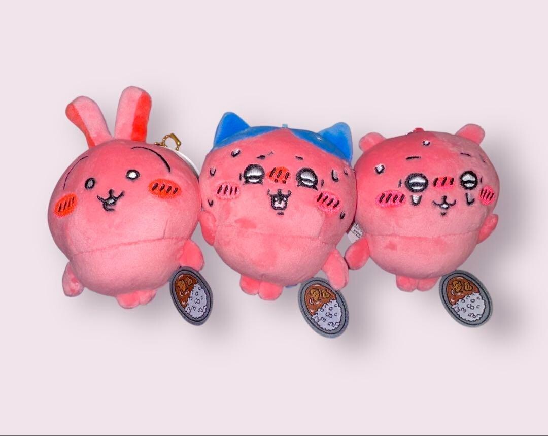 Chiikawa 'It's So Hot' Mascot Set of 3 - Chikawa, Hachiware, Usagi ...