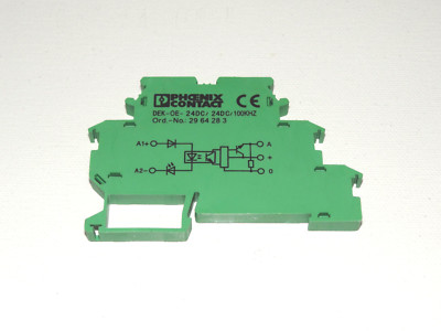 Phoenix Contact Optokopplerklemmen DEK-OE- 24DC 100 KHZ Art Nr: 2964283 ...