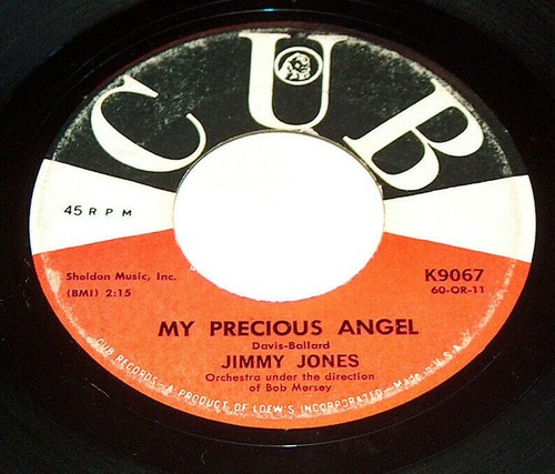 45 RPM Jimmy Jones Good Timin, My Precious Angel CUB Vinyl Record K ...