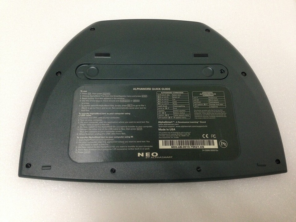 AlphaSmart NEO Portable Word Processor | eBay