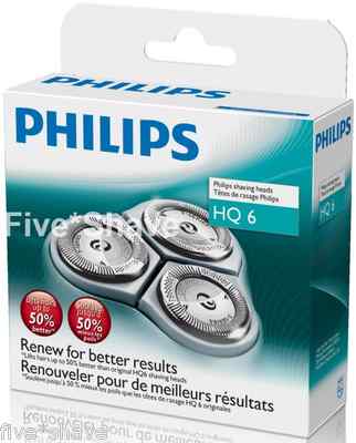 NEW PHILIPS HQ6 QUADRA Shaver/Razor HQ 6 HEADS SET | eBay UK