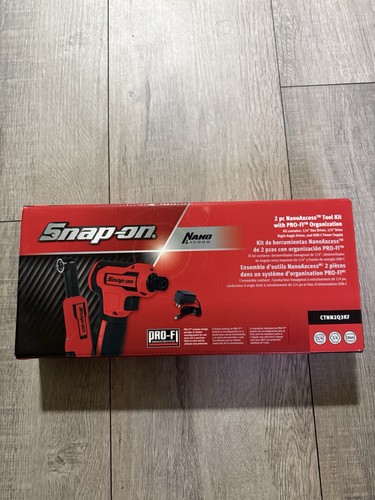 Snap-on Tools 1/4” Drive & Hex 2pc NanoAxcess Tool Kit In Foam ...