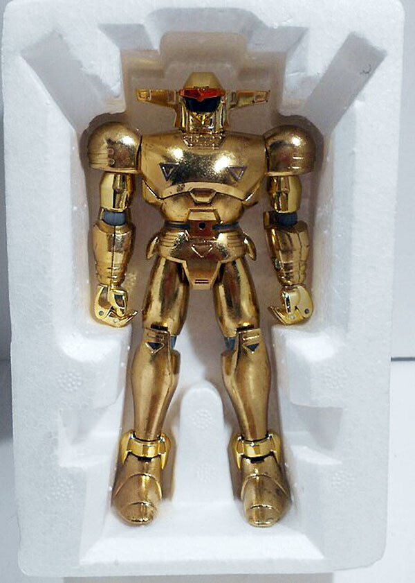 NEW 1994 Japan Popy Bandai Chogokin Gold Red Baron Full Metal Fighter ...
